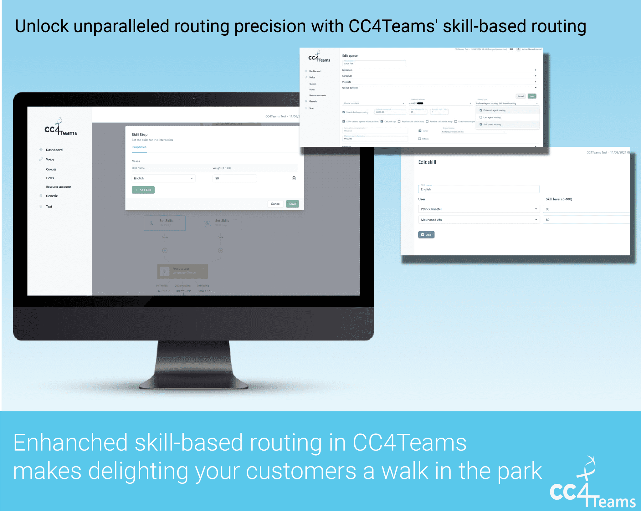 Delighting your customers becomes as effortless as a walk in the park ...